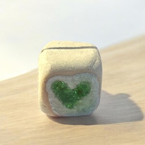 Japanese Mashiko Pottery Glass Card Holder – Handmade Ceramic Desk ...