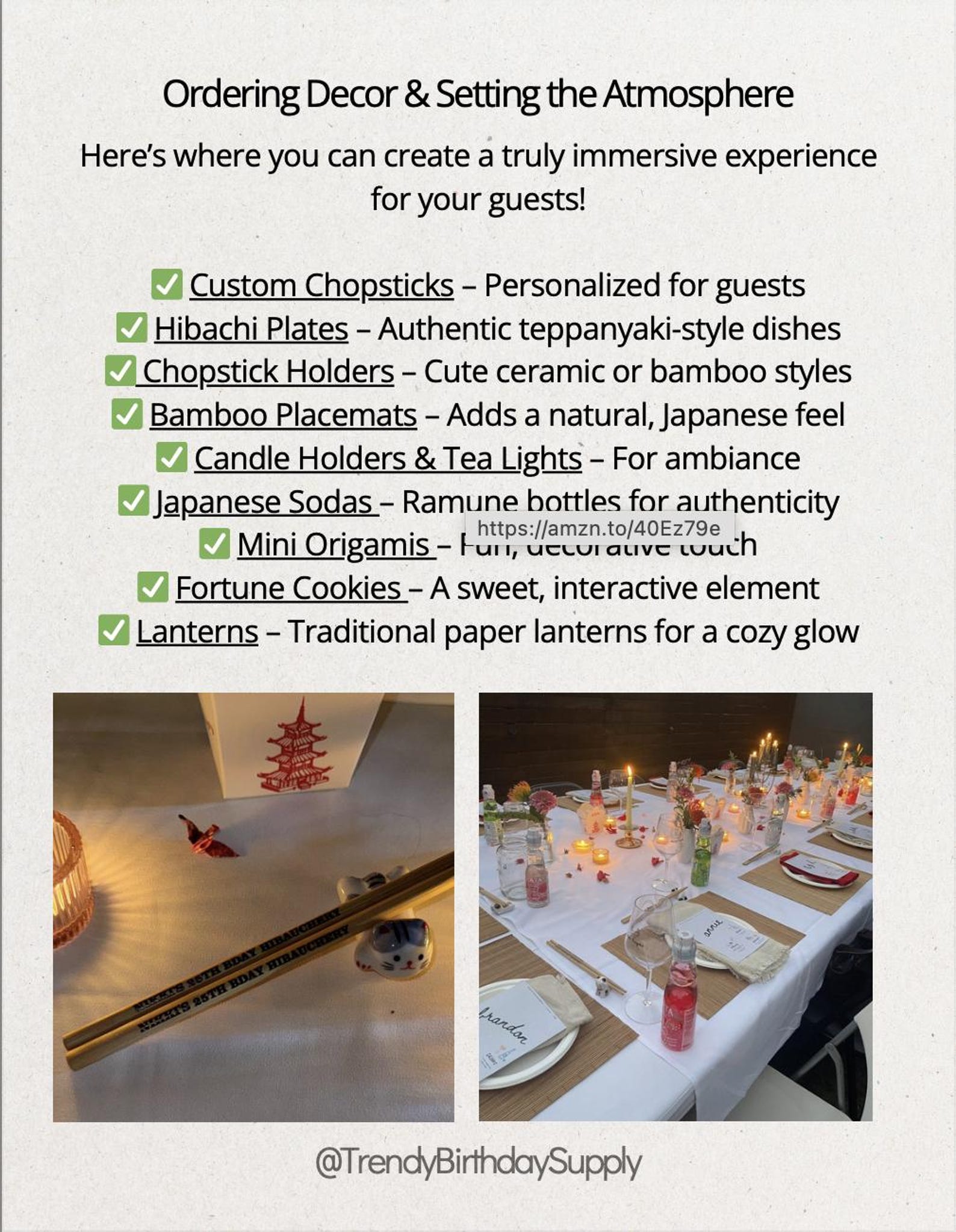 Hibachi Birthday Party Guide | Ultimate DIY Hibachi Night | Aesthetic ...