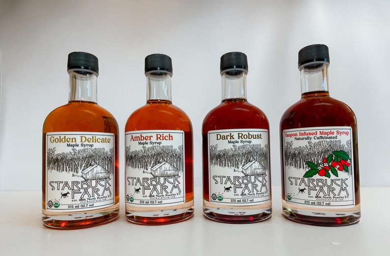 NEW - the Ultimate Premium Organic Maple Syrup Tasting Collection. the ...
