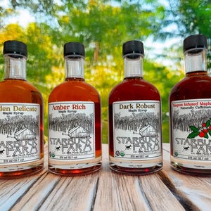 NEW - the Ultimate Premium Organic Maple Syrup Tasting Collection. the ...
