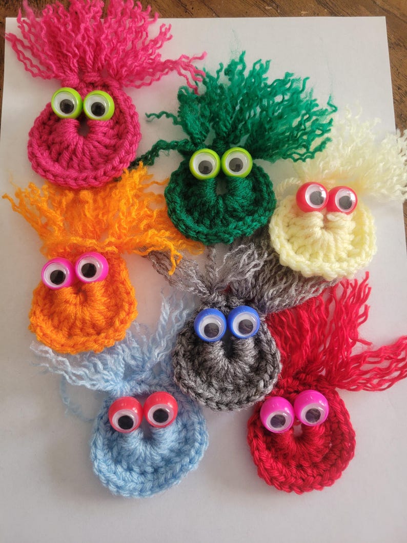 Crochet Frazzle Monster - Etsy