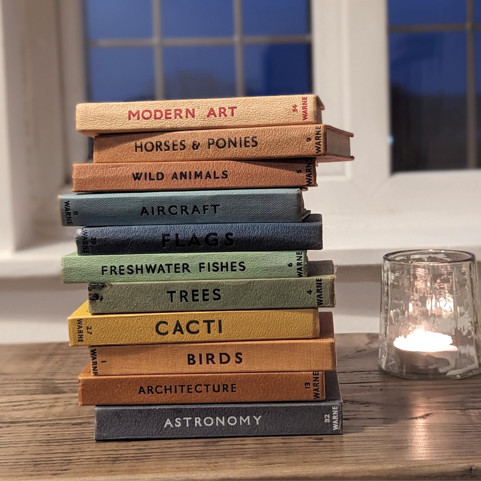 Set of Observers Books, Colourful Hardcover Vintage 60s and 70s, Shelf ...