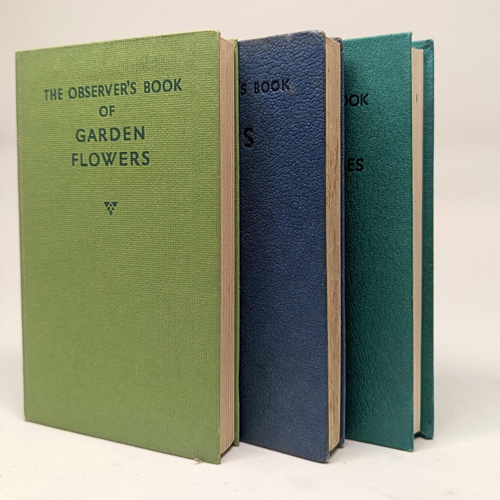 Set of Observers Books, Colourful Hardcover Vintage 60s and 70s, Shelf ...