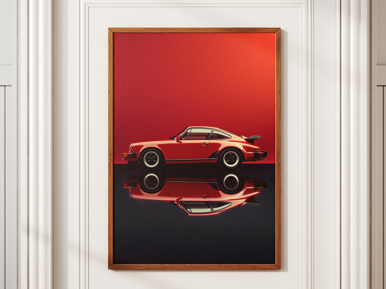 Timeless Red – Porsche 911 Turbo - Etsy
