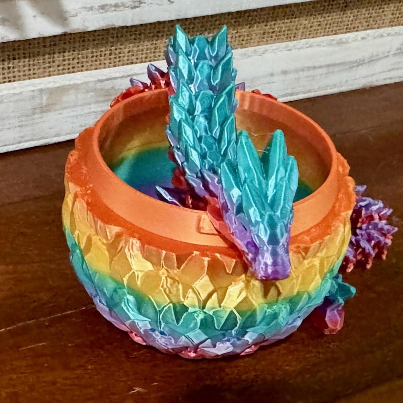 Articulated Gemstone Dragon - Etsy