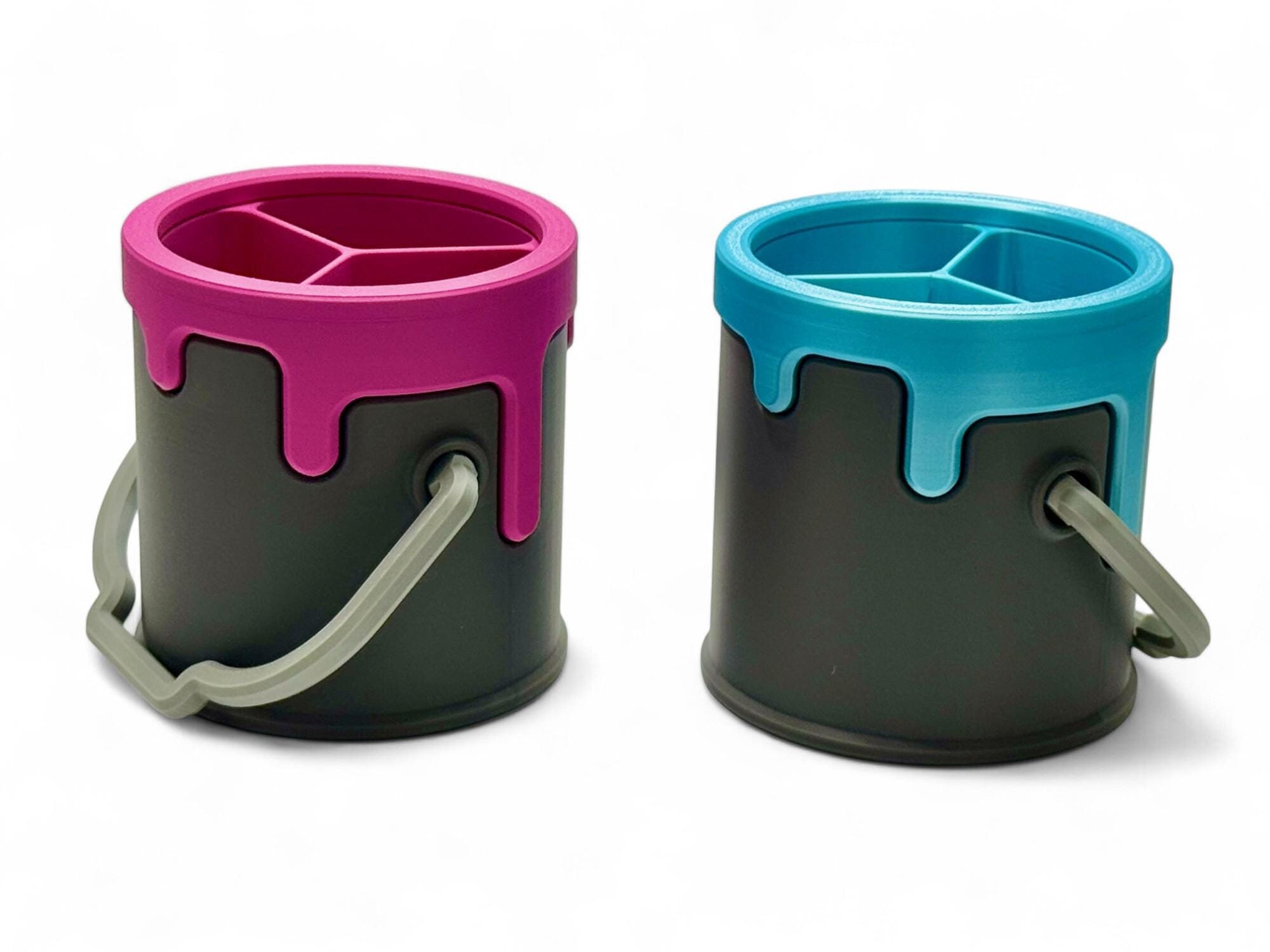 Dripping Paint Bucket | Desk Organizer - Etsy