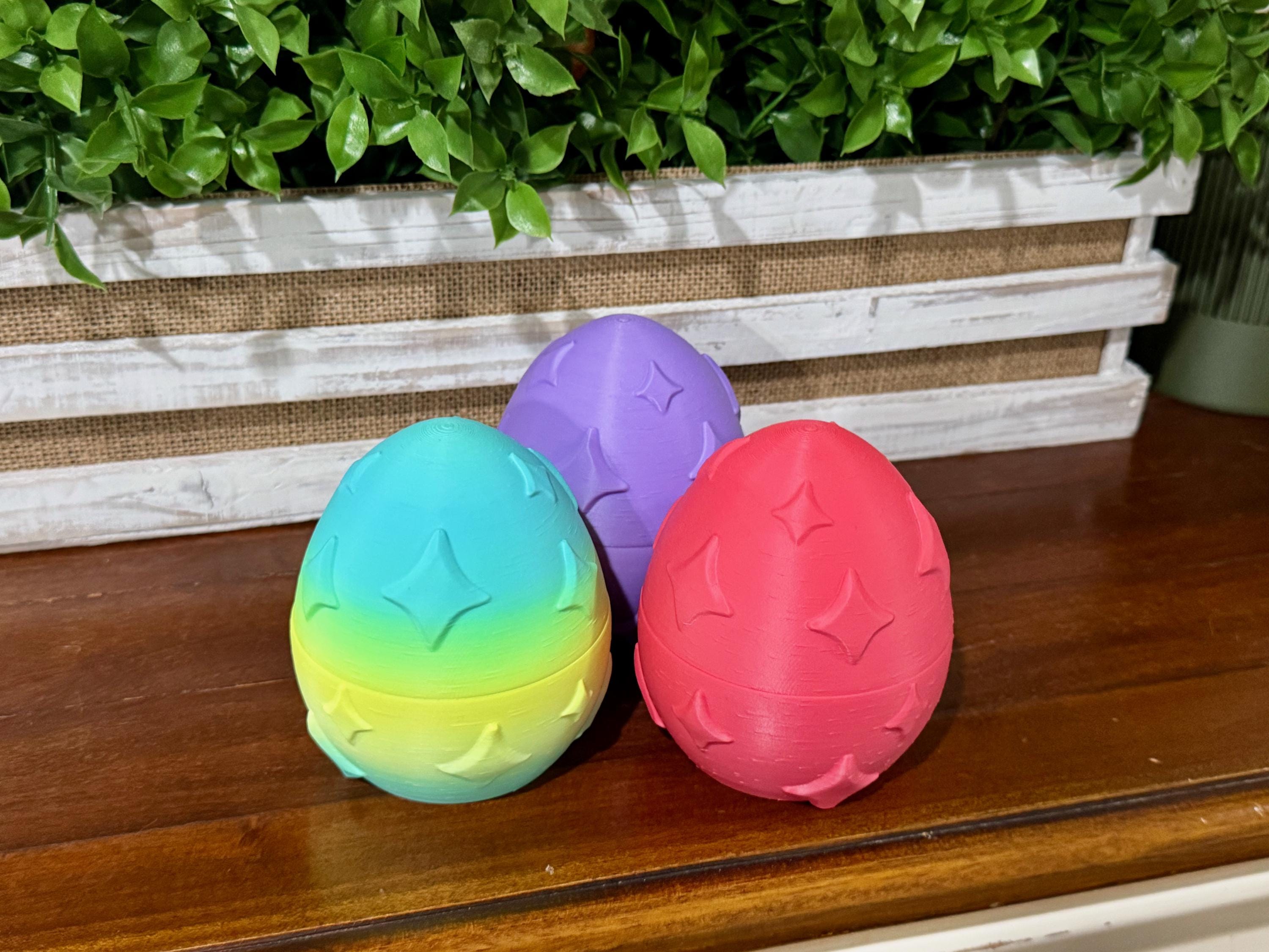 Cute Star Dragon With Egg - Articulated Dragon - 3d Printed Fidget Toy ...