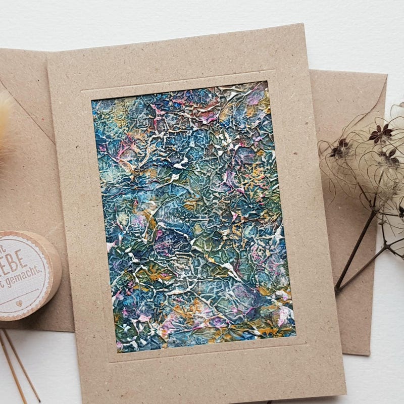 Abstract Greeting Cards - Etsy