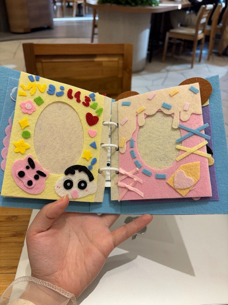 Handmade Kawaii Felt Birthday Photo Album: Keepsake Memory Book - Etsy