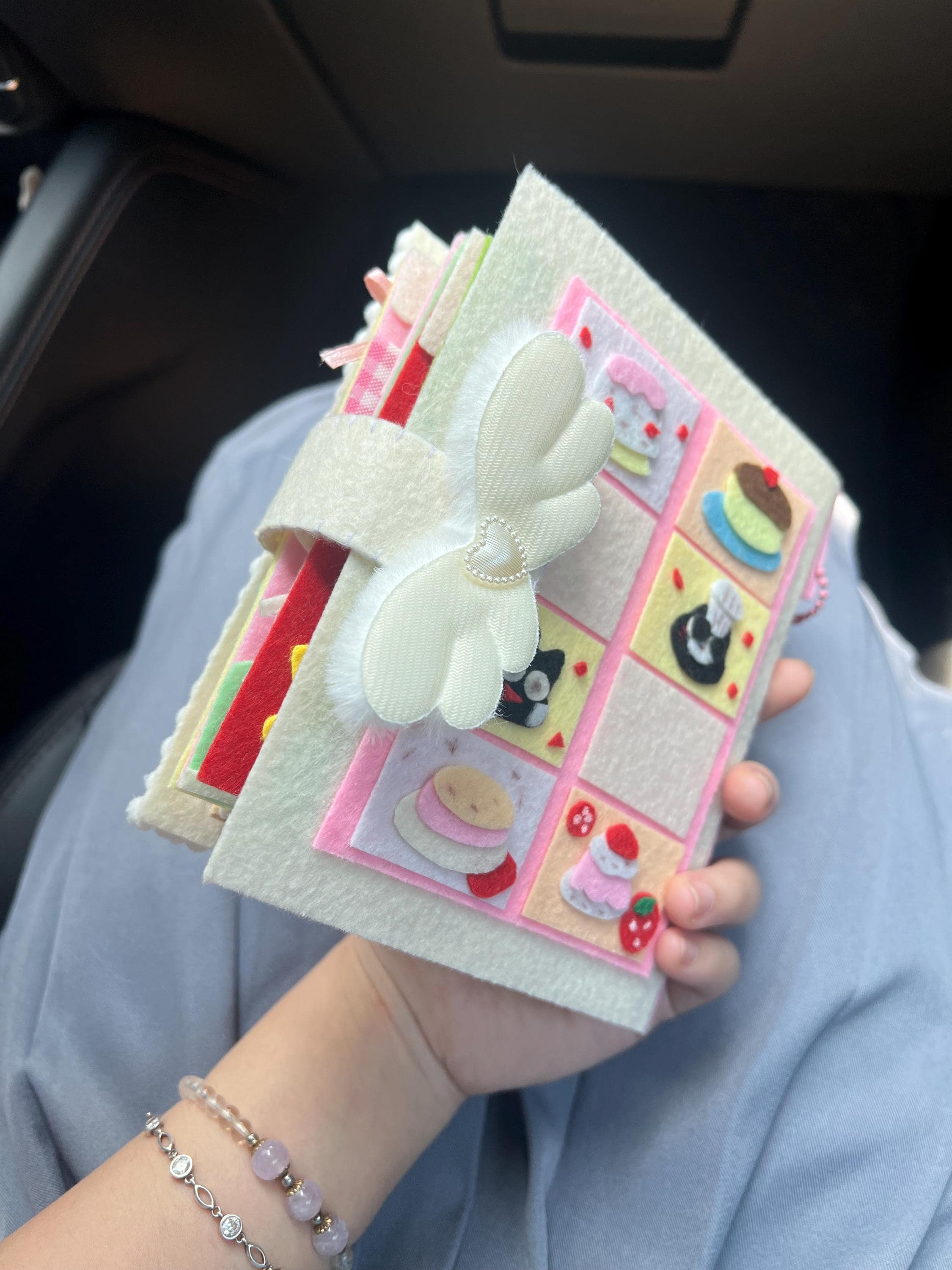 Handmade Felt Photo Album – Hard Fabric Memory Book – Cute Kawaii ...