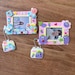 Handmade Felt Photo Frame: Kawaii Pastel Polaroid Holder With Charm - Etsy