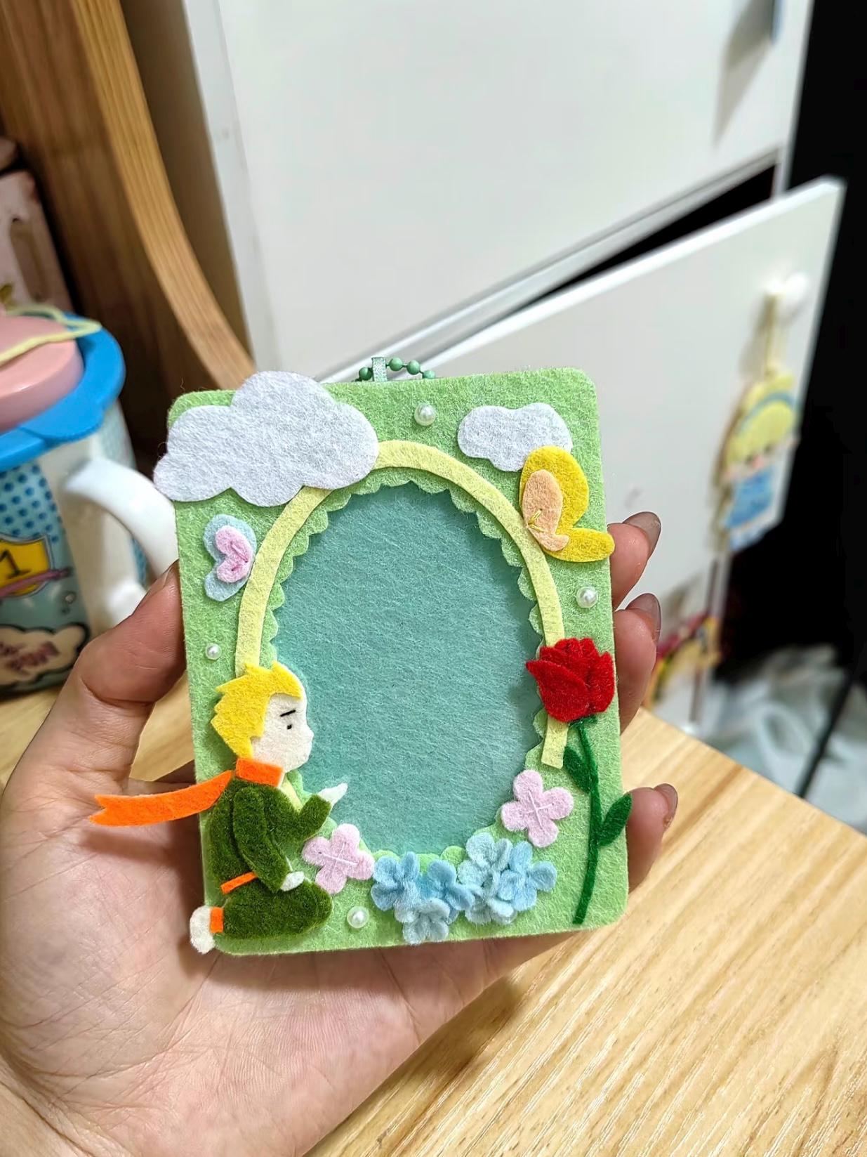 Handmade Felt Photo Frame – Little Prince Theme | Kawaii Polaroid ...