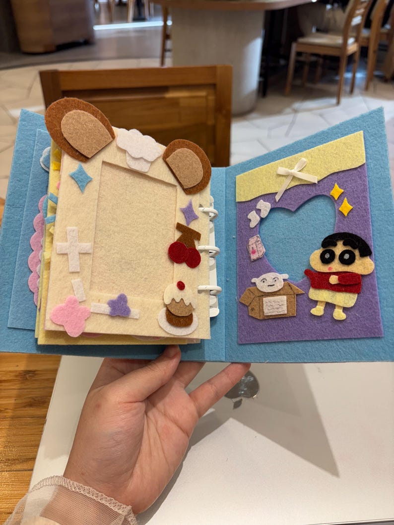 Handmade Kawaii Felt Birthday Photo Album: Keepsake Memory Book - Etsy