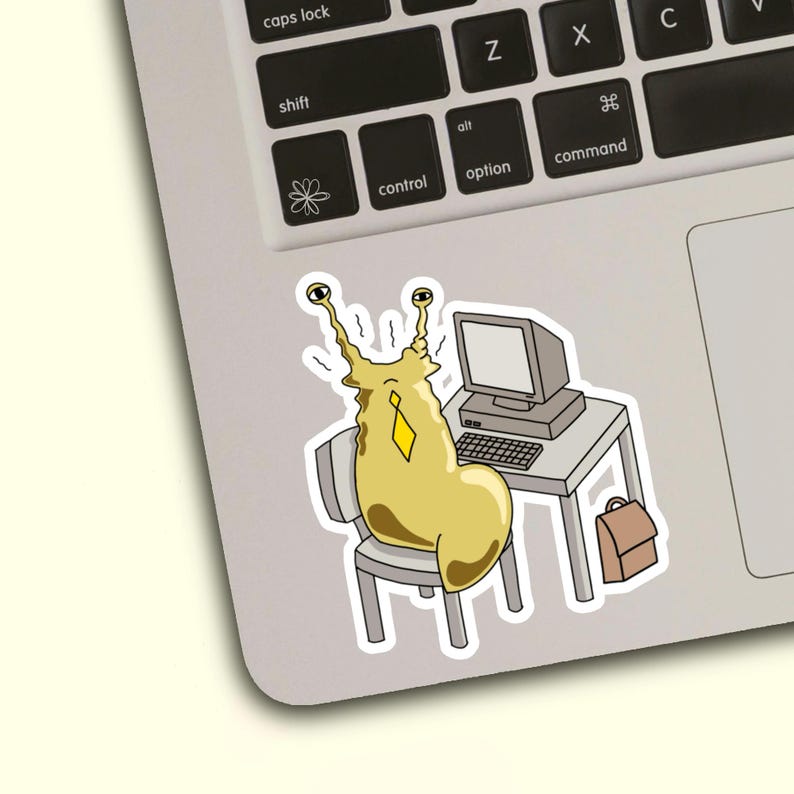 Business Slug Sticker, Funny Work Sticker, Sarcastic Sticker, Meme ...