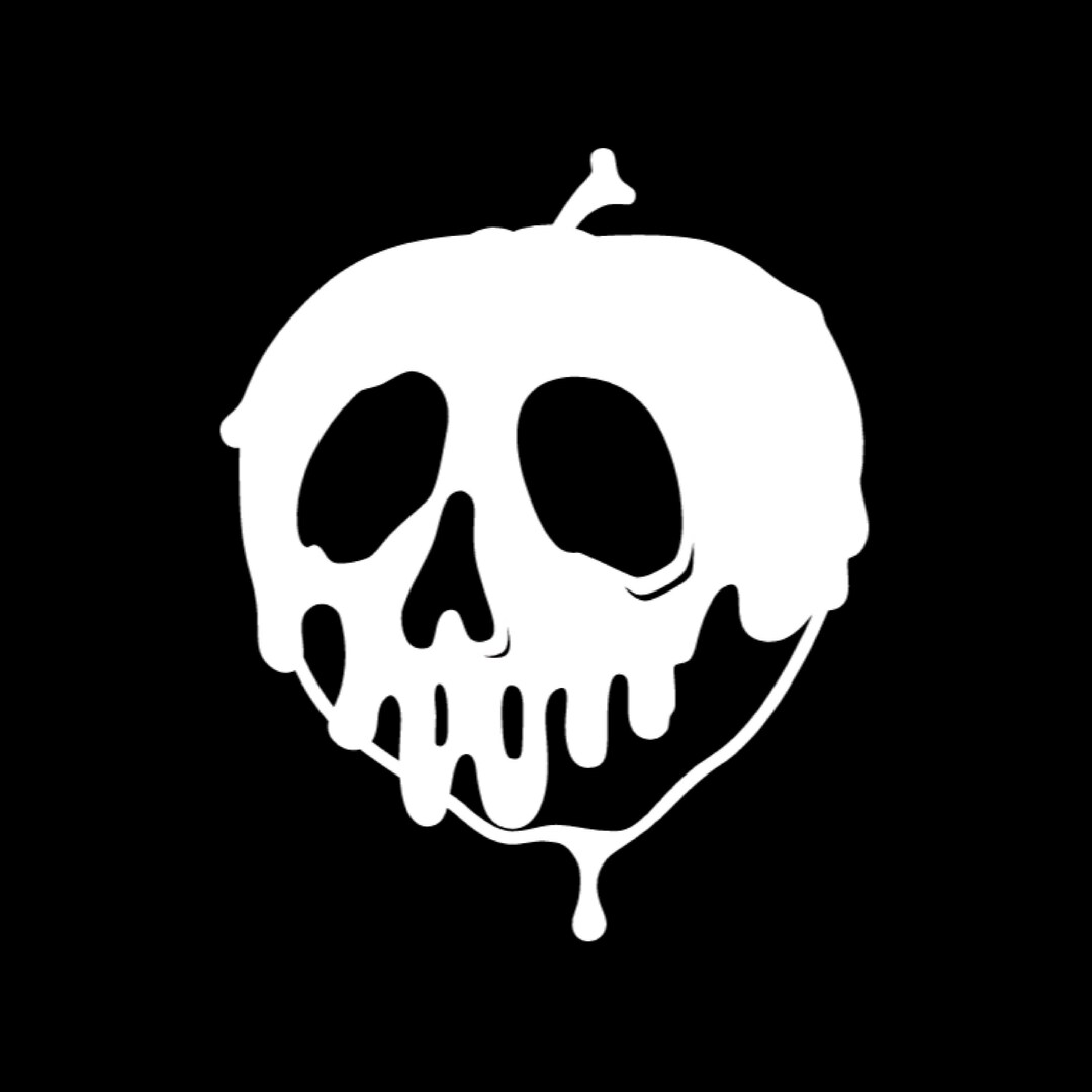 Poison Apple Die-cut Decal | Fairy Tale | Evil Queen | Spooky Season ...