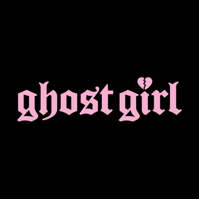 Ghost Girl Decal | Lil Peep | Gustave Ahr | Goth Boy Clique | Emo Rap ...