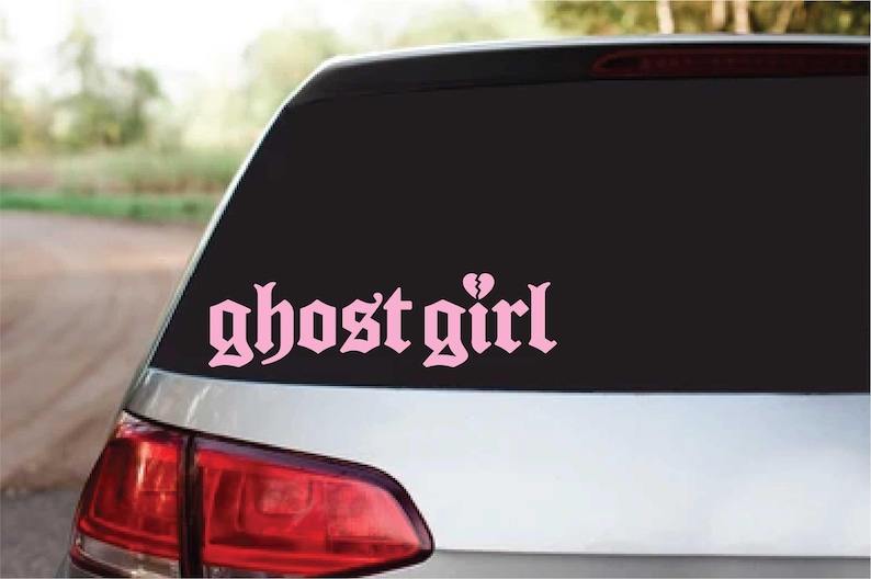 Ghost Girl Decal | Lil Peep | Gustave Ahr | Goth Boy Clique | Emo Rap ...