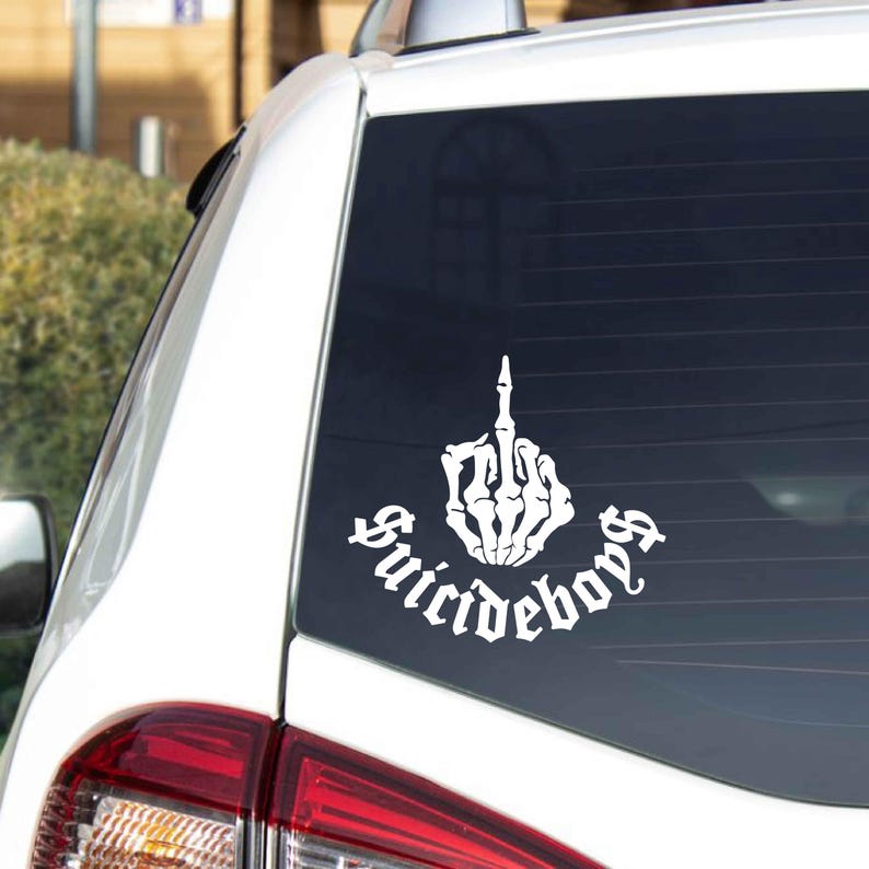 Suicideboys Die Cut Decal | G59 Decal | Grey 59 | Middle Finger ...