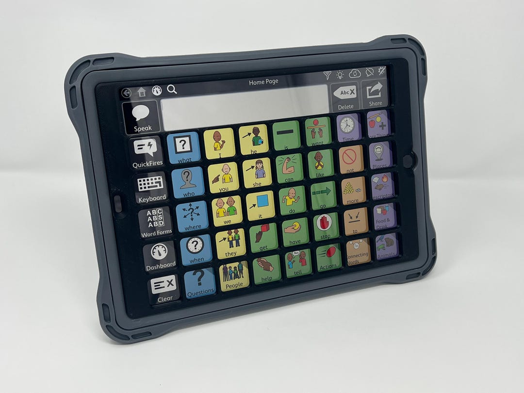 IPad 7/8/9th Gen (10.2") TD Snap AAC Keyguard 3D Printed - Etsy