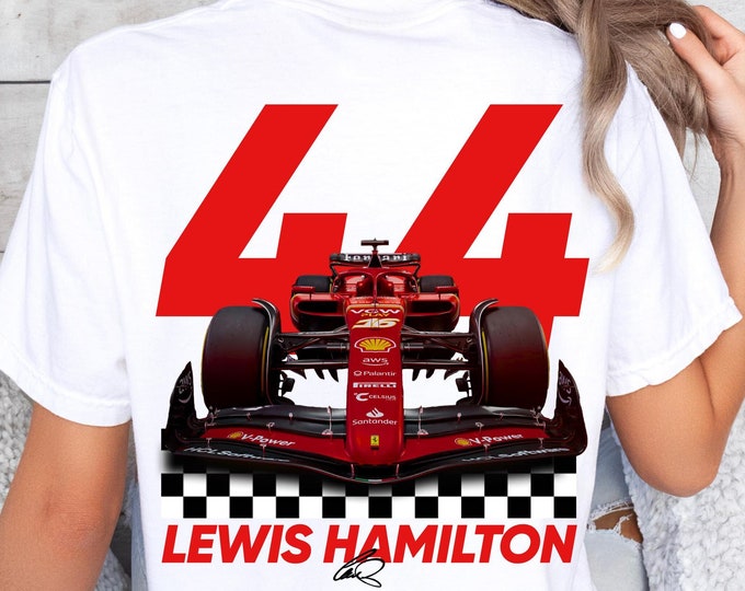 Lewis Hamilton Formula One Sweatshirt, F1 Shirt, F1 Two Sides Shirt ...