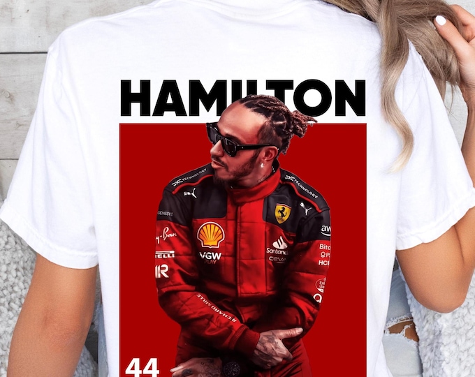 Lewis Hamilton Formula One Sweatshirt, F1 Shirt, F1 Two Sides Shirt ...
