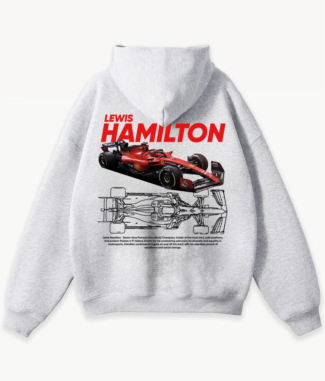 Lewis Hamilton F1 T-shirt: Formula One Racing Tee - Etsy