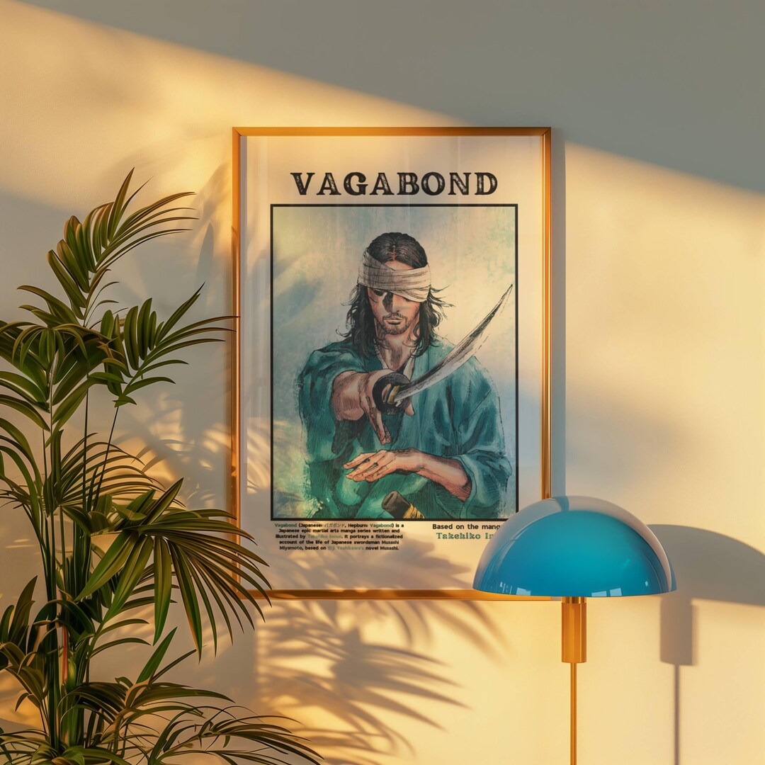 Vagabond Poster | Vagabond Musashi Print | Anime Posters | Manga Wall ...