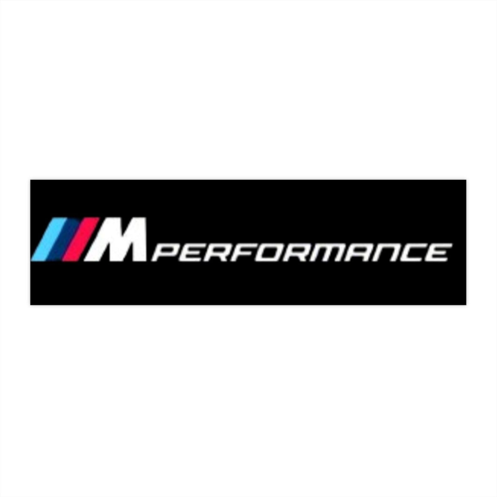 BMW M Performance Style Sticker, Auto Accessories, Car Enthusiast ...