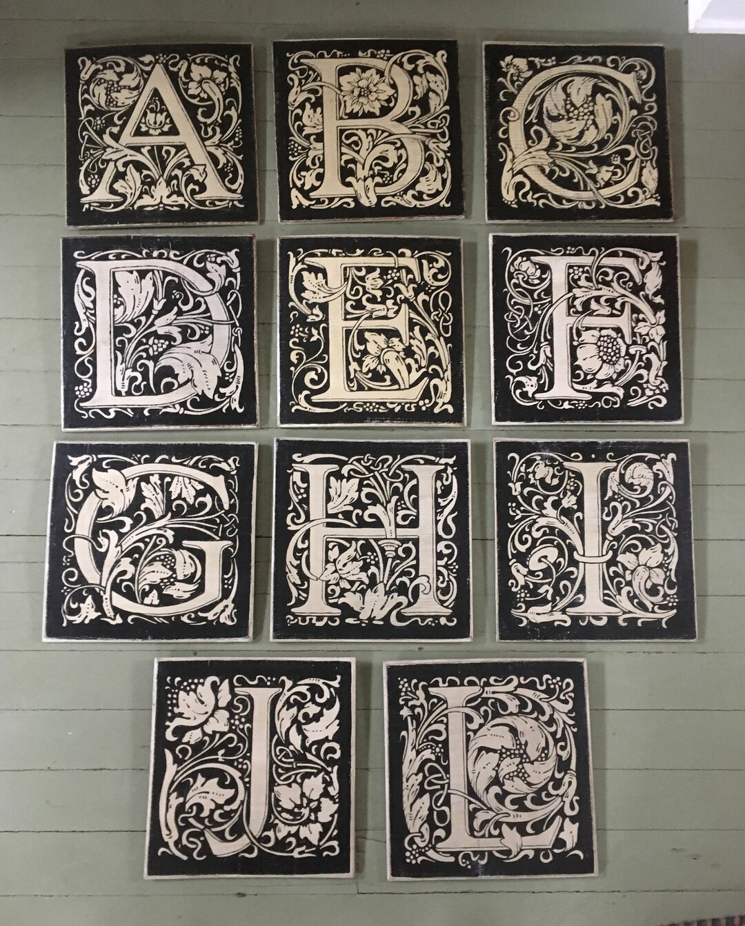 Hand Painted William Morris Sign, Rustic Wood, Wedding Gift ...