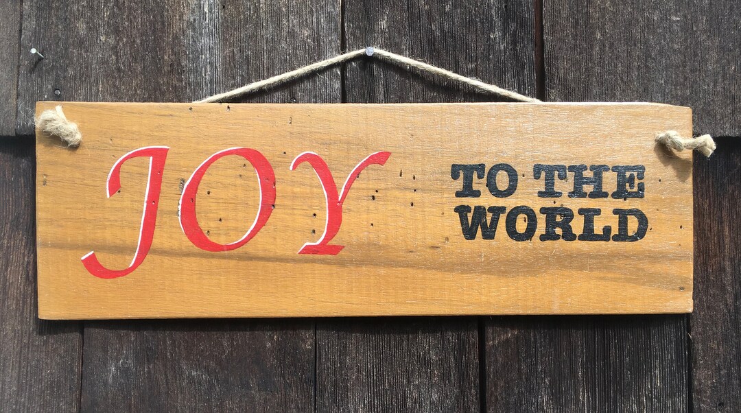 Christmas Signs Rustic Wood Country Waterproof - Etsy