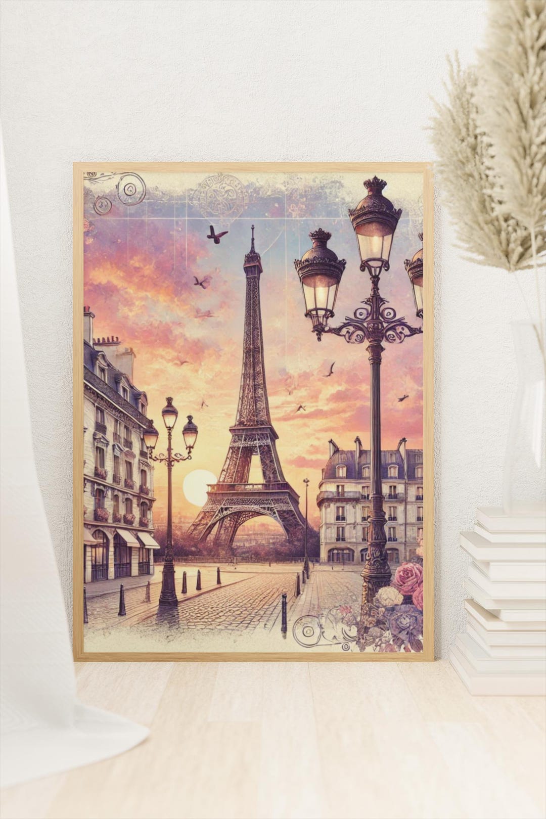 Paris Art Print, Parisian, Eiffel Tower Print, Paris Eiffel Tower ...