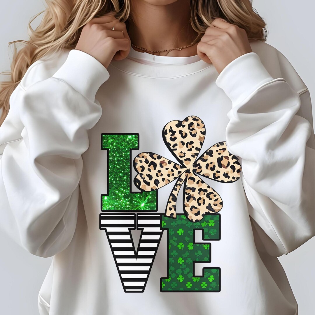 St Patrick's PNG Clipart St Patricks Day Shirt Women Long Sleeve ...