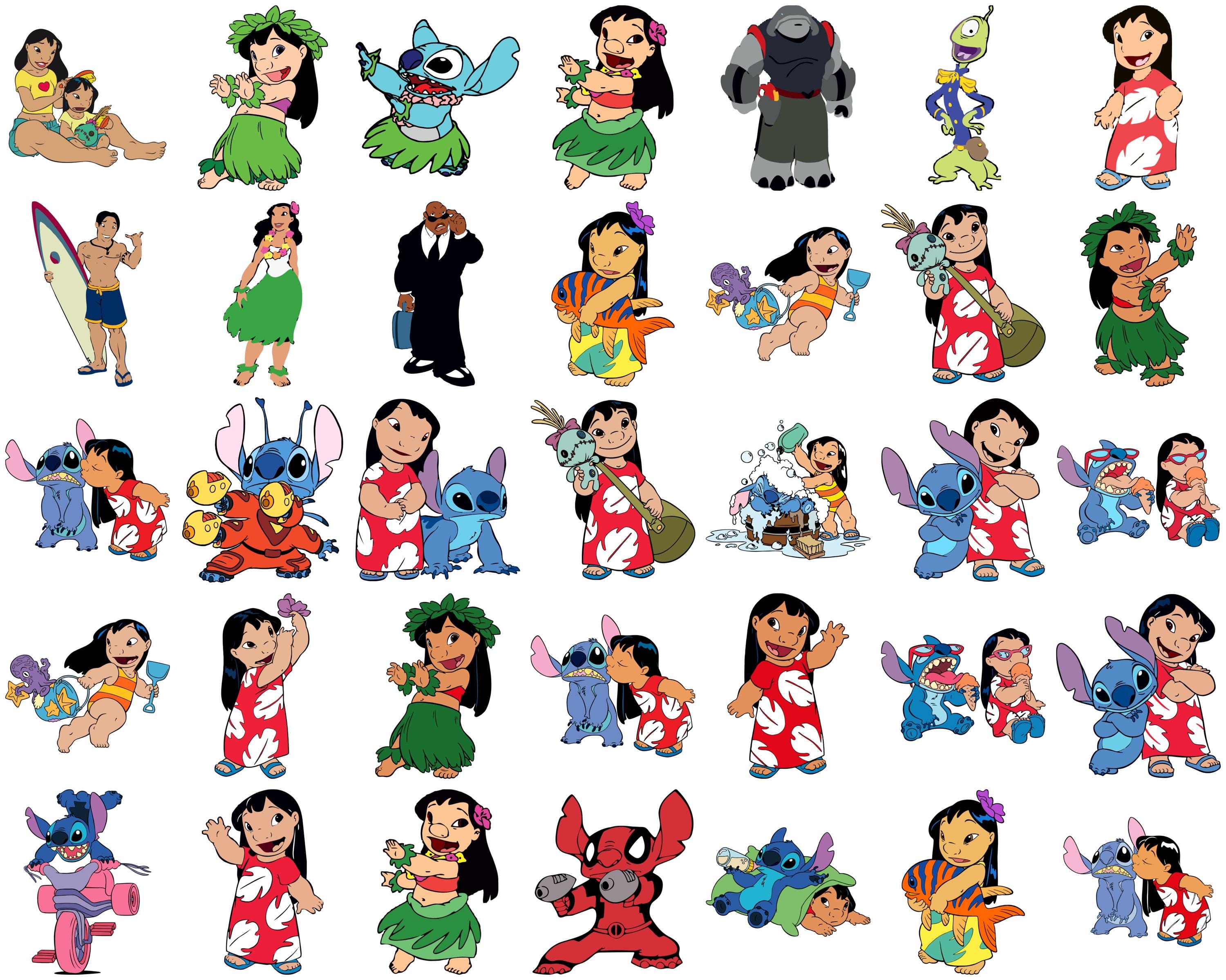 4000+ Lilo Stitch Svg Bundle, Lilo Svg, Lilo Png, Lilo Stitch Clipart ...