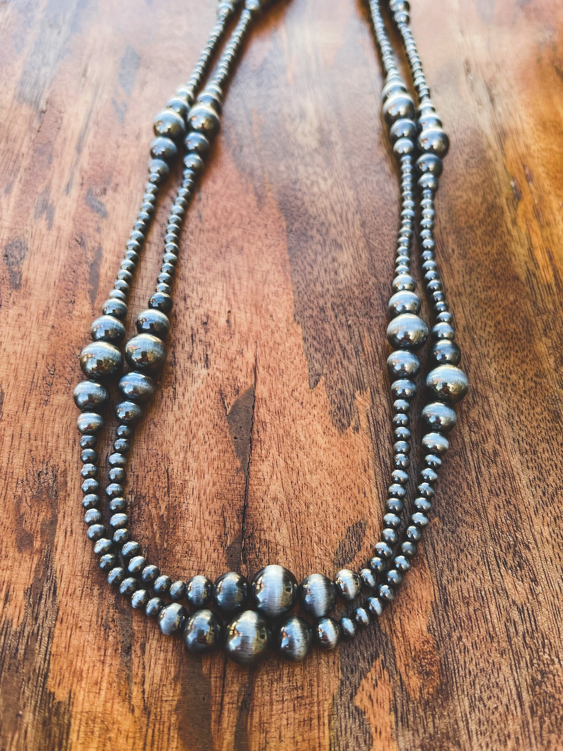 60 Inch Navajo Pearl Beaded Necklace - Etsy