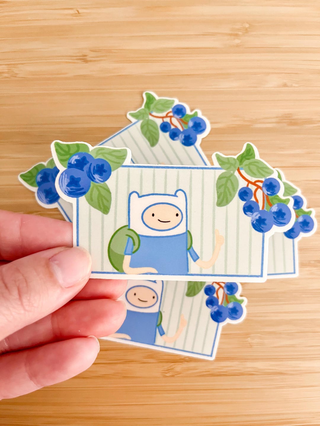 Finn the Human Sticker Vinyl Decal for Water Bottle, Laptop, Journal - Etsy