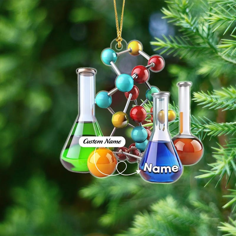 Chemistry Ornament - Etsy