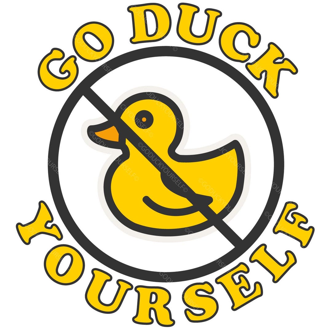 GO Duck Yourself Cherokee XJ Sticker - Etsy