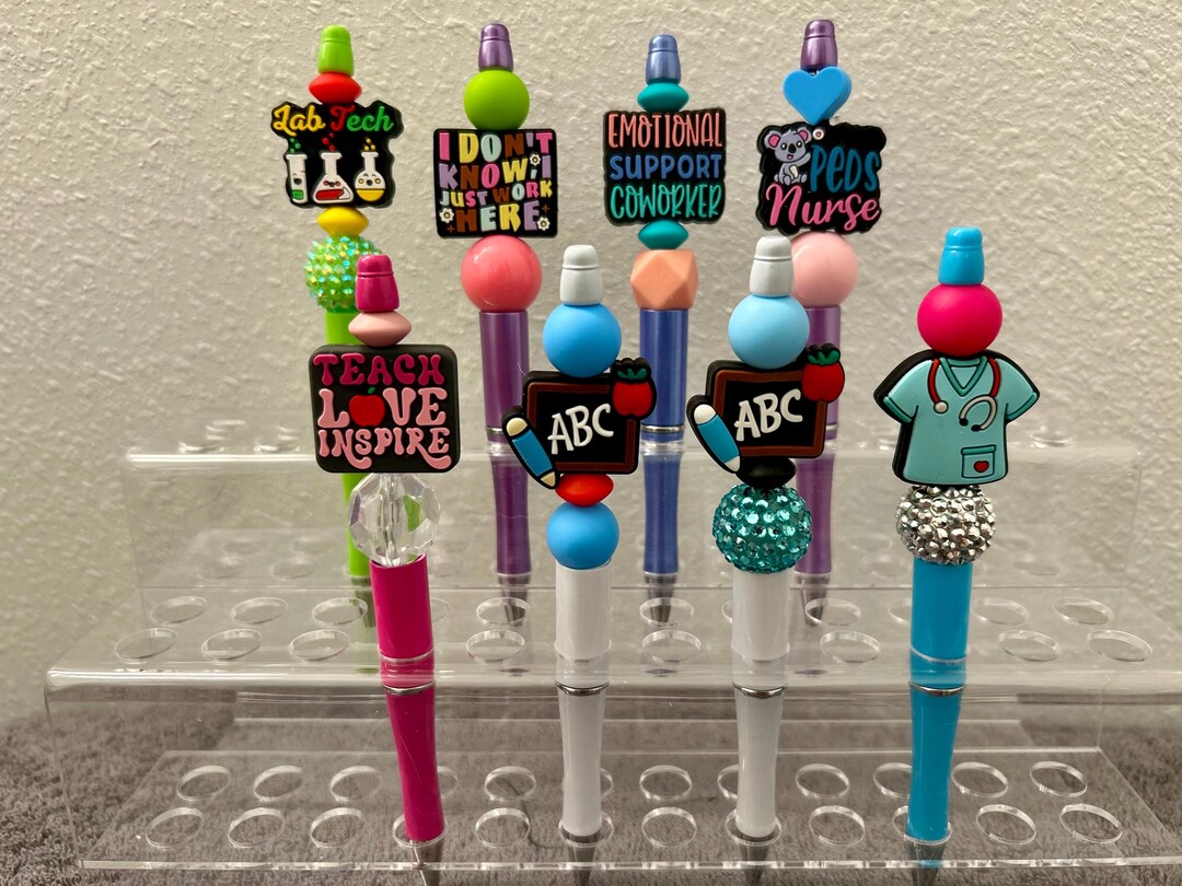 Career Focused Beaded Pens - Etsy
