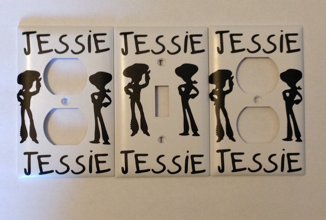 Toy Story Jessie Switch Plate/outlet Covers - Etsy