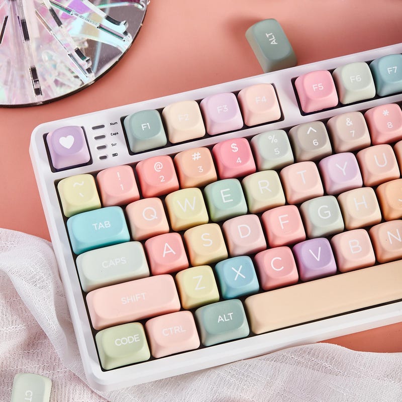 Creamy Keycaps - Etsy