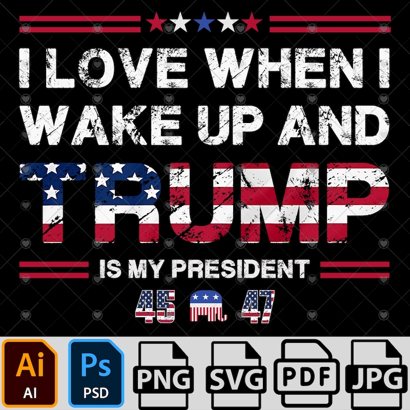 I Love Donald Trump - Etsy