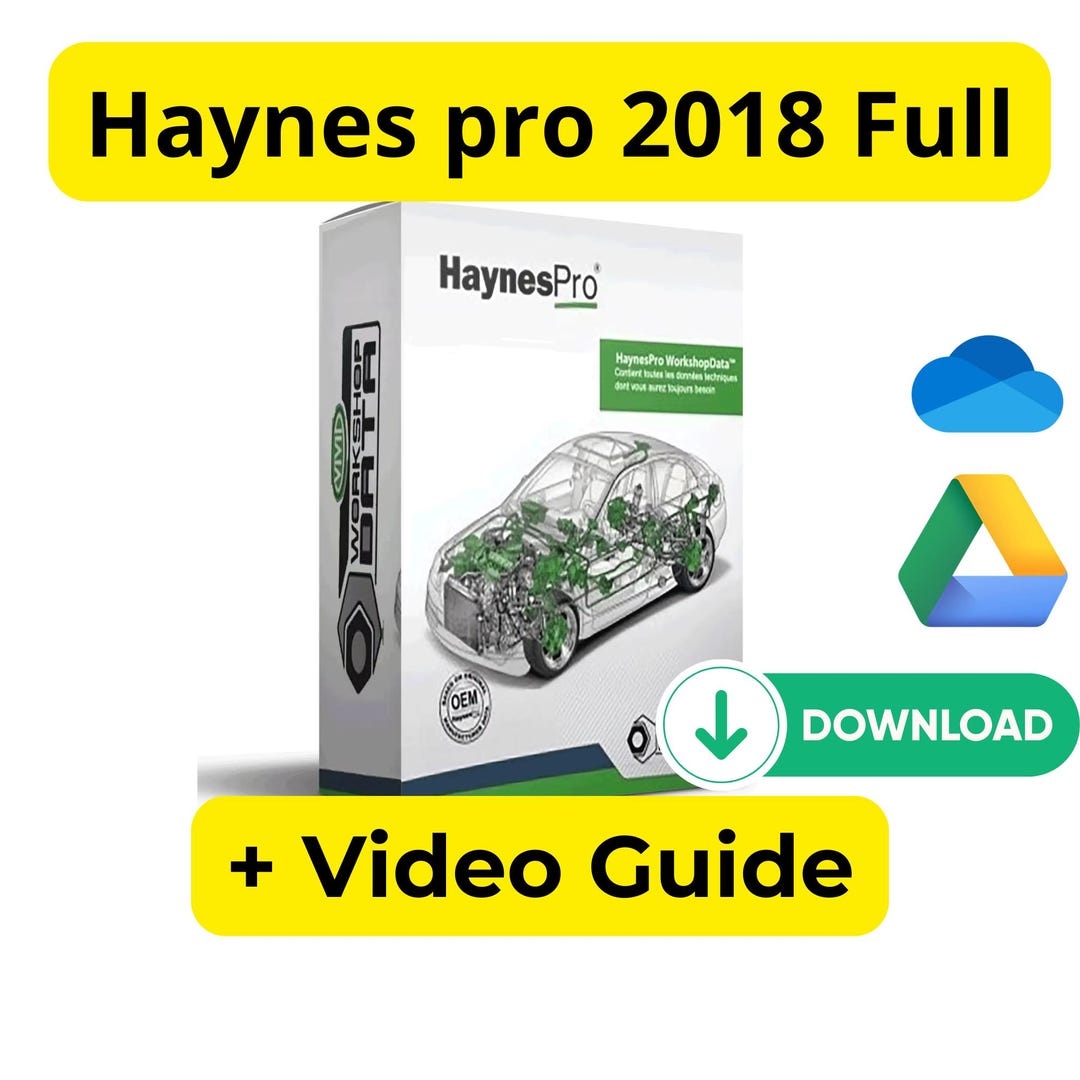 Atris Technik, Haynes Pro 2018 Full virtualbox, Ideal for Auto Mechanics,car Repair Vivid Data ...