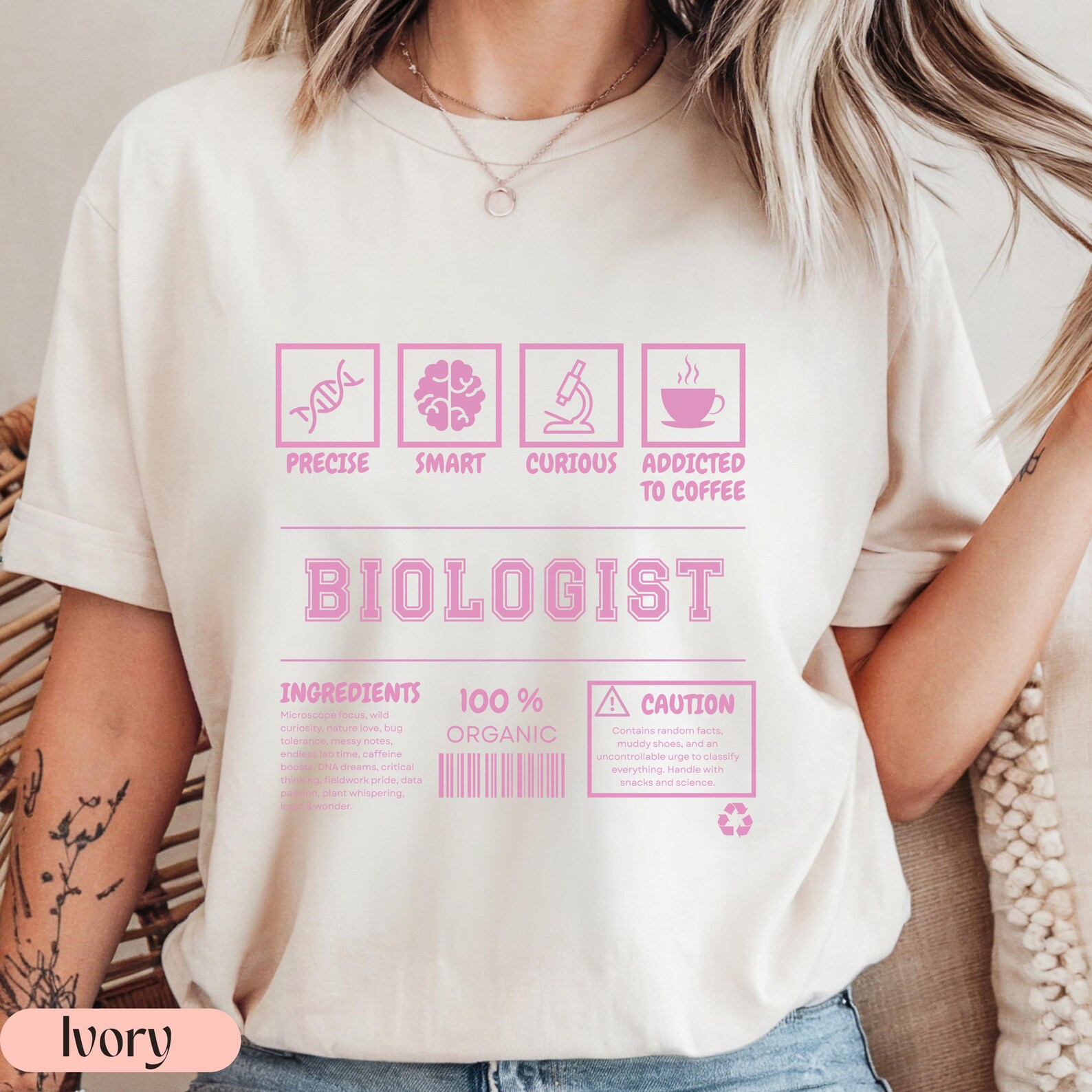 Comfort Colors® Biologist Shirt | Funny Biology Gift | STEM Lab Life ...