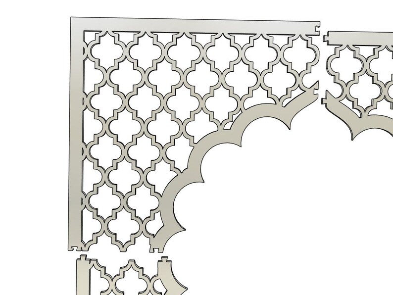 Islamic Mihrab Arch Wall Panel: Laser Cut CNC Design (digital Download ...