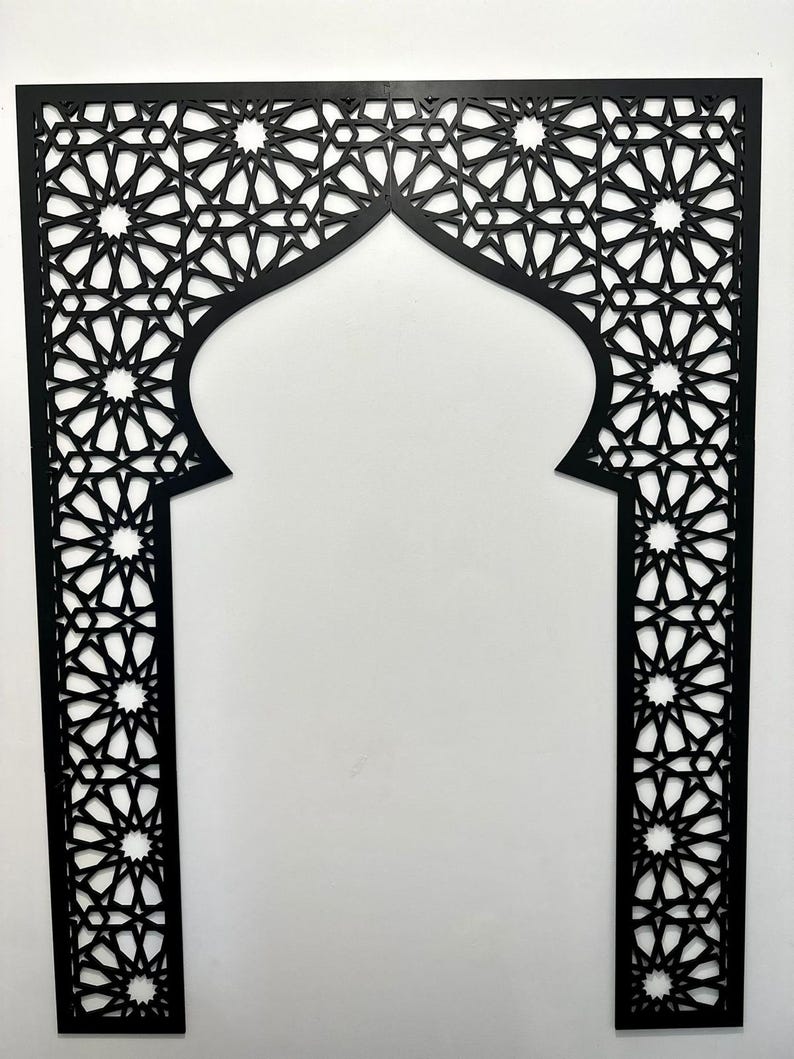 Islamic Mihrab Arch Wall Panel Laser Cut CNC File (digital Download, 2m ...