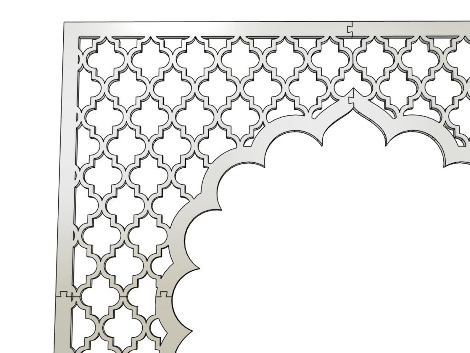 Islamic Mihrab Arch Wall Panel: Laser Cut CNC Design (digital Download ...