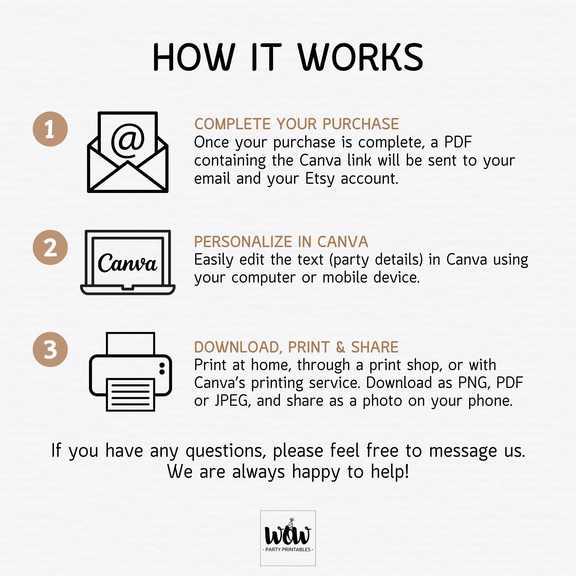 Teacher Appreciation Gift Tags, Editable Canva Template, School Year ...