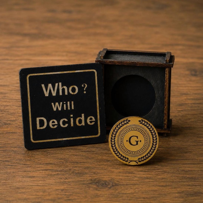 Custom Decision Coin , Personalized Engraved Coin Gift, Wedding Gift - Etsy