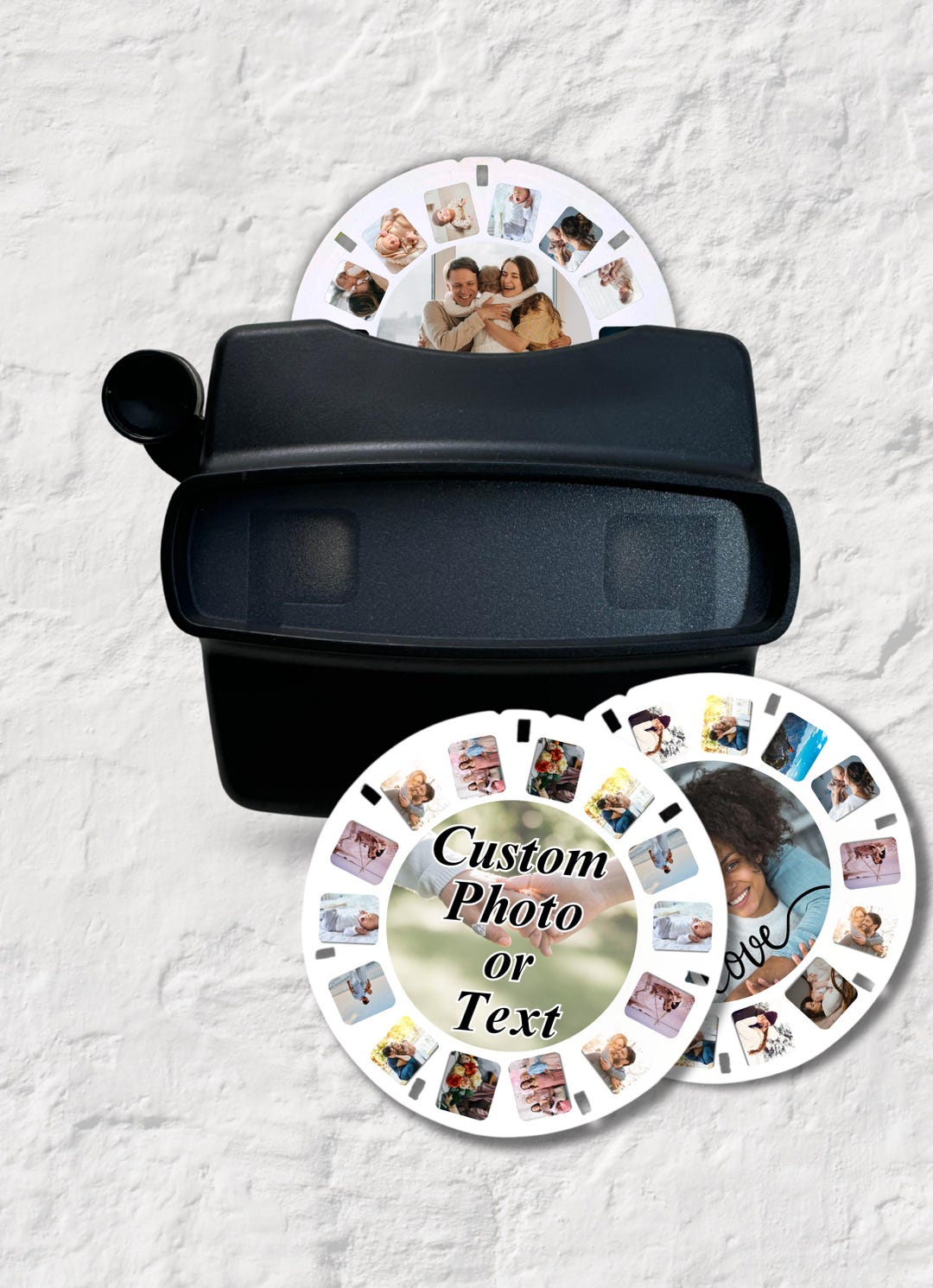Custom Photo Viewmaster Reel: Personalized Retro Gift, Anniversary ...