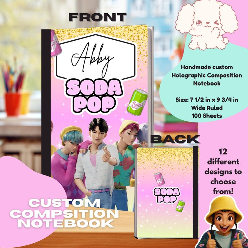 Kpop Demon Hunters Notebook - Etsy